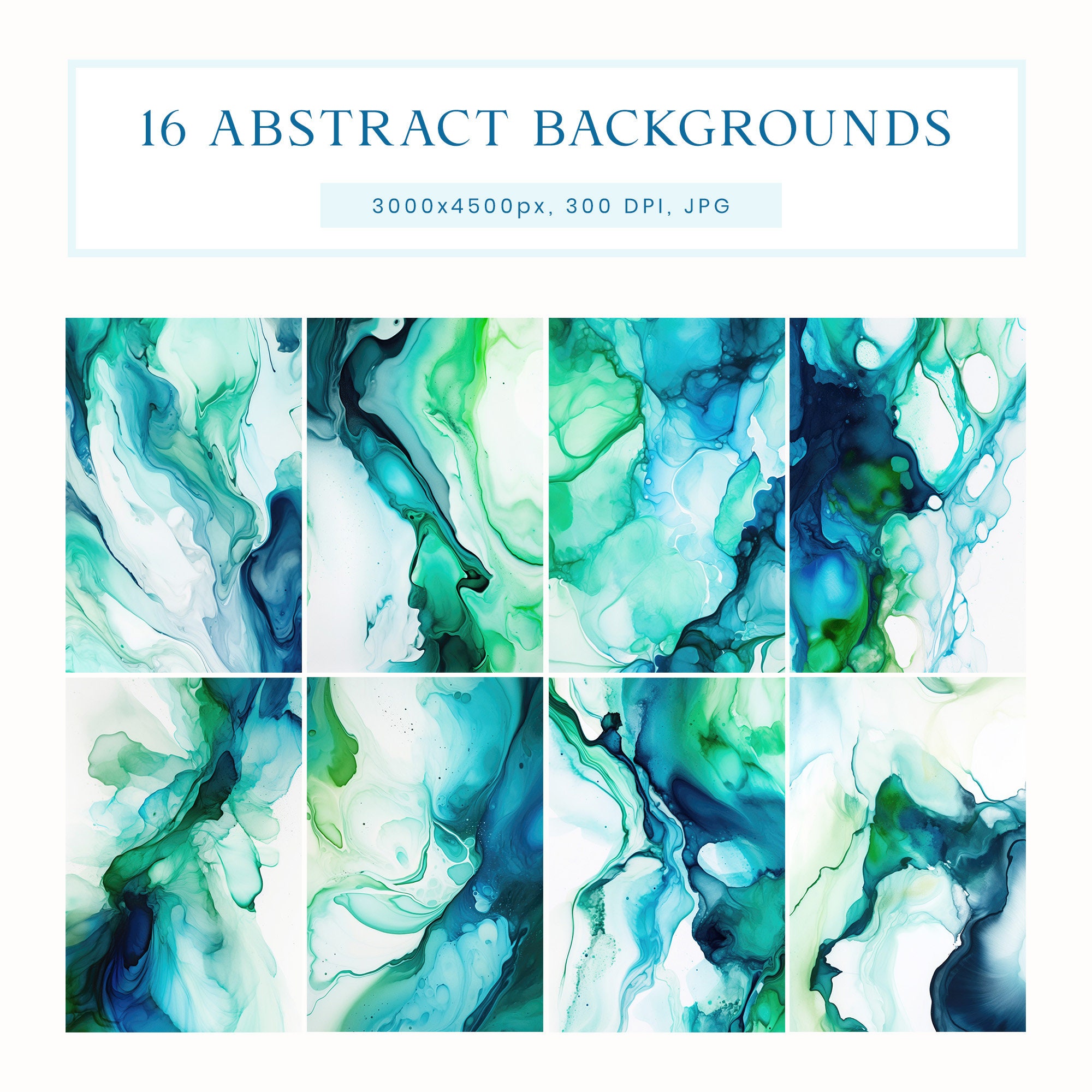 Green and Blue Backgrounds, Alcohol Ink Backgrounds, Abstract Textures ...