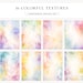 Watercolor Digital Paper, Colorful Texture, Watercolor Abstract ...