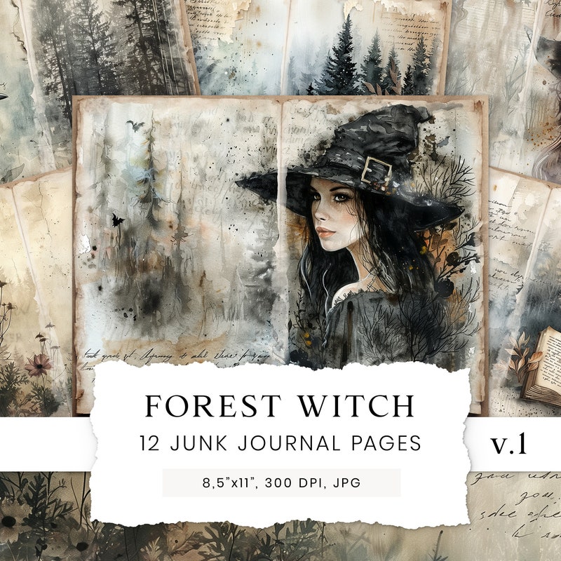 Forest Witch Art - Etsy
