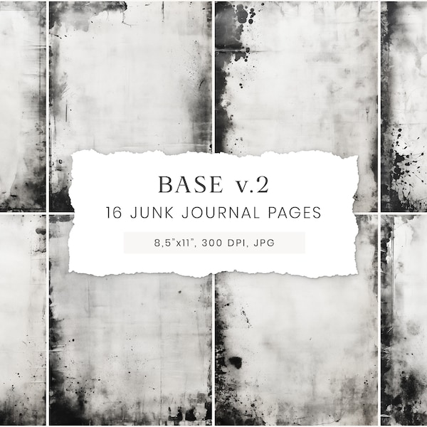 Journal Base Template - Etsy