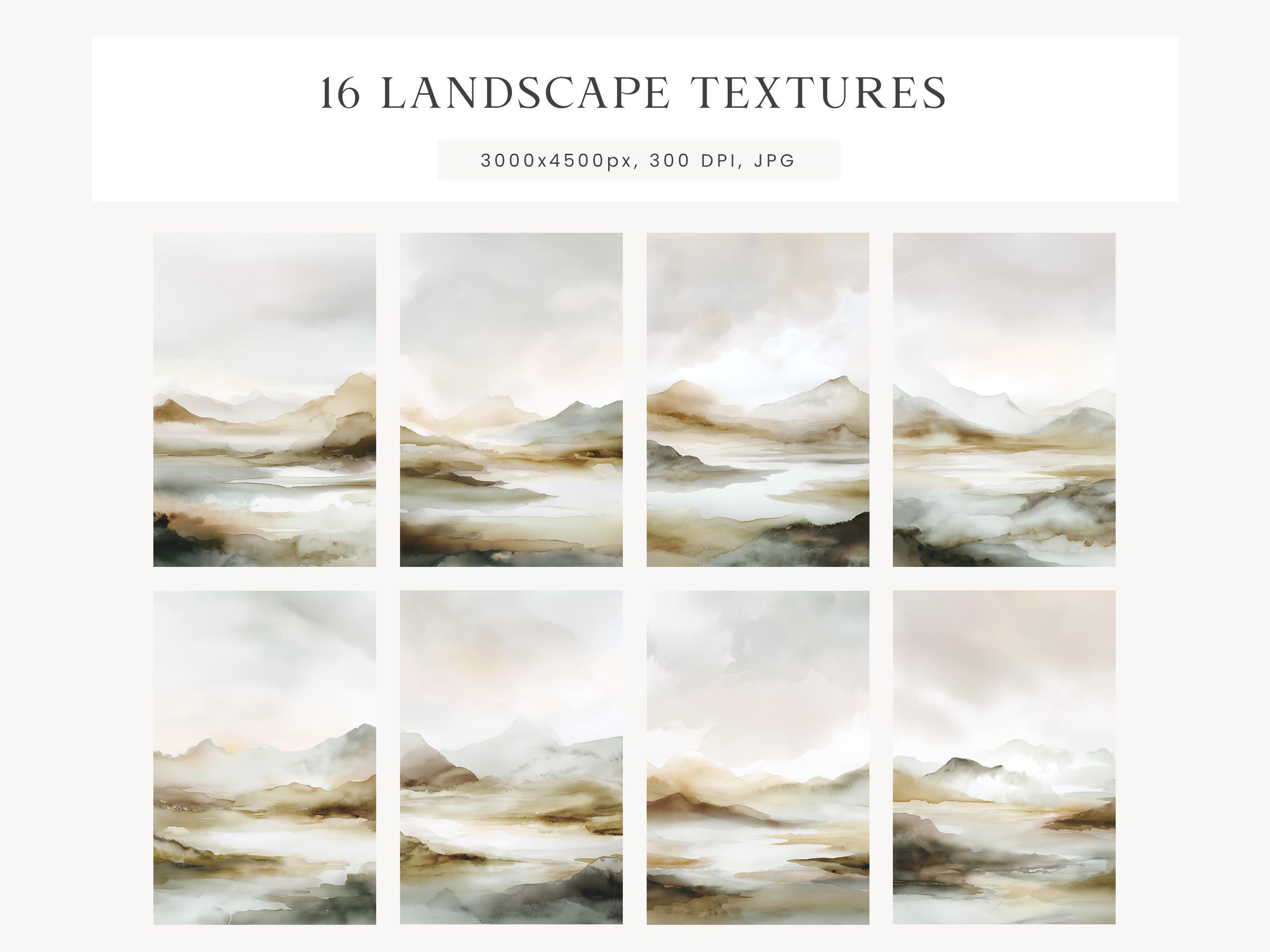 Neutral Landscape Textures, Green Textures, Landscape Backgrounds ...