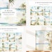 Summer Backgrounds Bundle, Watercolor Beach Backgrounds, Landscape ...