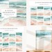 Summer Backgrounds Bundle, Watercolor Beach Backgrounds, Landscape ...