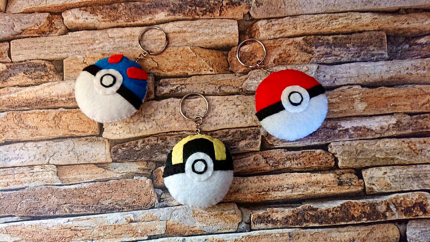 Pokeball Keyring / Pokeballs / Pokemon Keyrings / Master Ball - Etsy UK