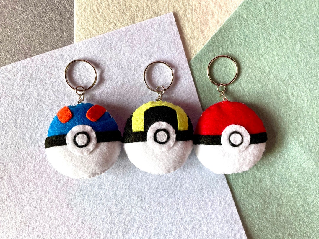 Pokeball Keyring / Pokeballs / Pokemon Keyrings / Master Ball / Ultra ...