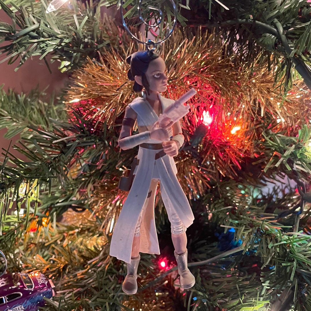 Rey Skywalker Christmas Ornament - Etsy