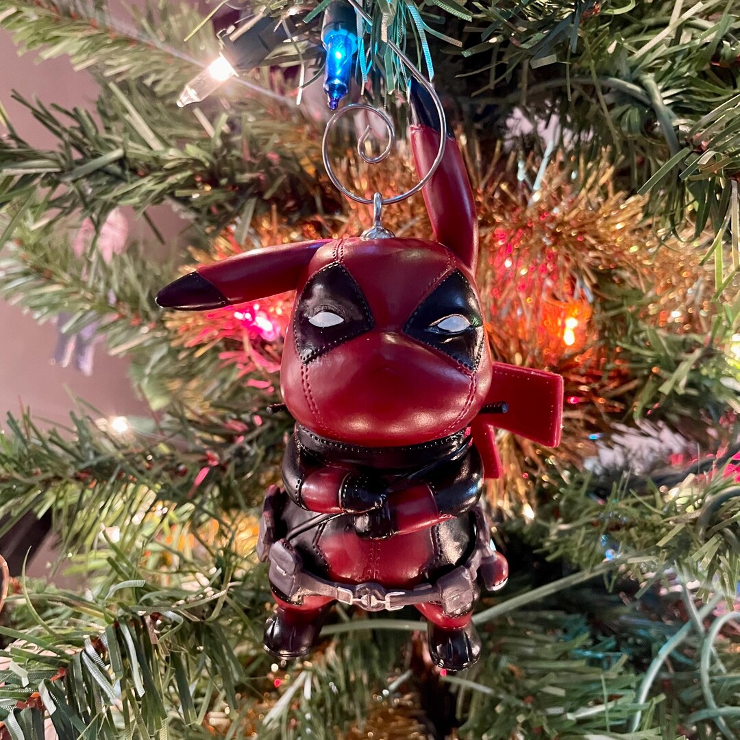 Deadpool Pikachu 5” Tall Christmas Ornament - Etsy
