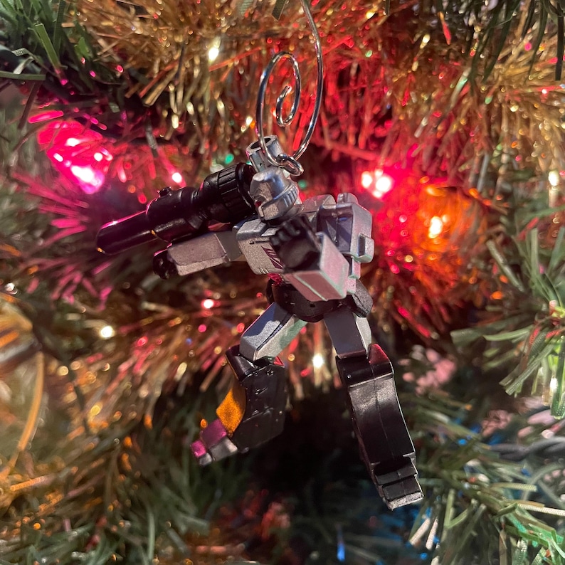 Megatron Transformers Christmas Ornament - Etsy