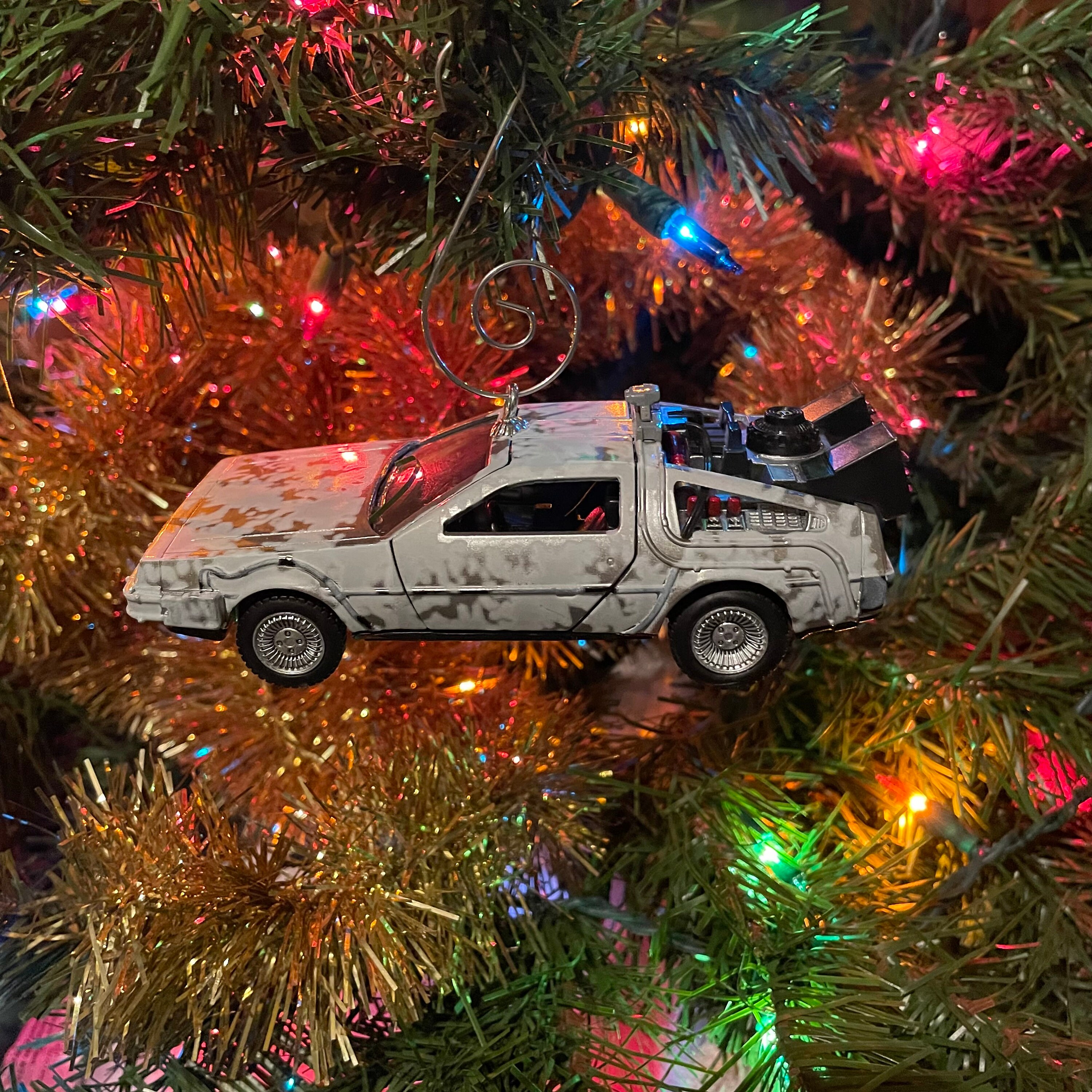 Back to the Future Christmas Ornament - Etsy