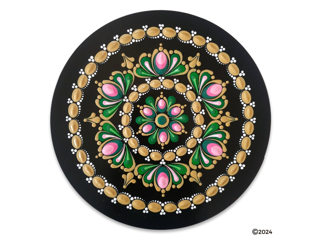 Bloomin Lovely Dot Mandala Pattern - Digital Download - Easy to Follow ...