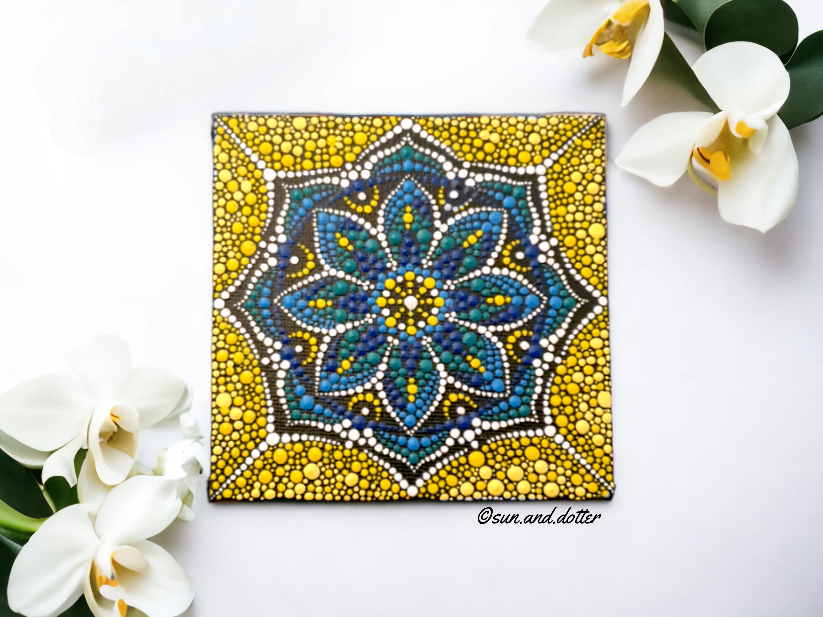 Mini Mandalas on Canvas Panels Explore Colors, Patterns, and ...