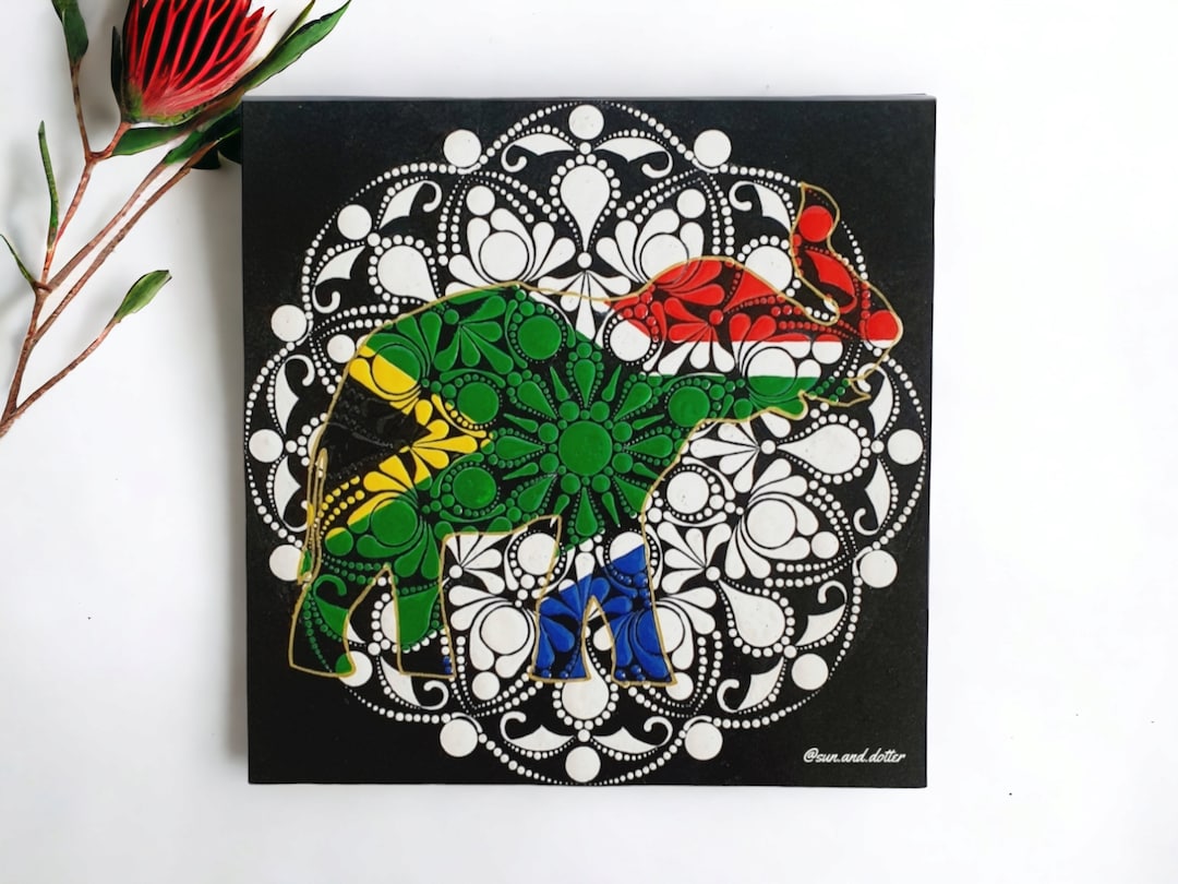 Rainbow Safari Mandala Set - A Collection of Five Unique Mandalas ...