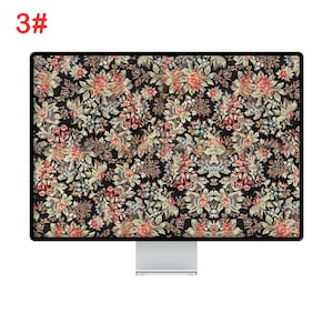 Computer Monitor Embroidery Fabric Dust Cover, Imac Dust Cover, Studio ...