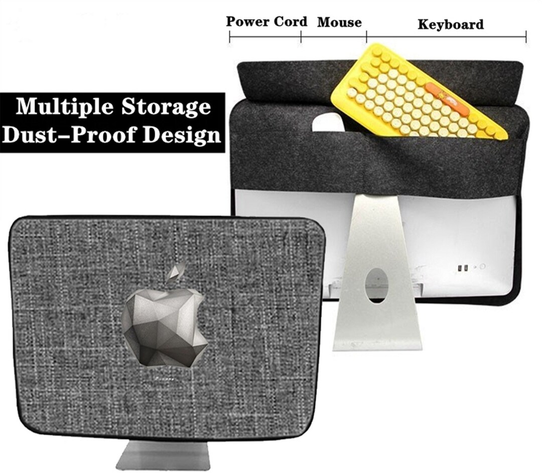 Imac Fabric Dust Cover With Logo Patternimac - Etsy