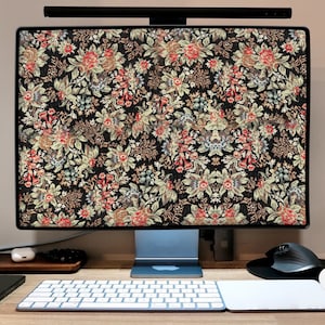 Computer Monitor Embroidery Fabric Dust Cover, Imac Dust Cover, Studio ...