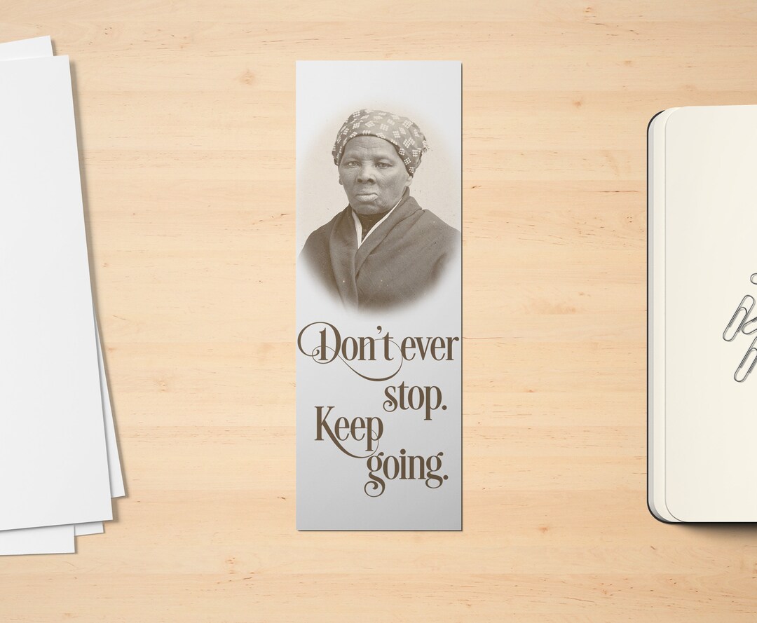 Harriet Tubman Bookmark Black History Book Lovers Gifts for Readers ...