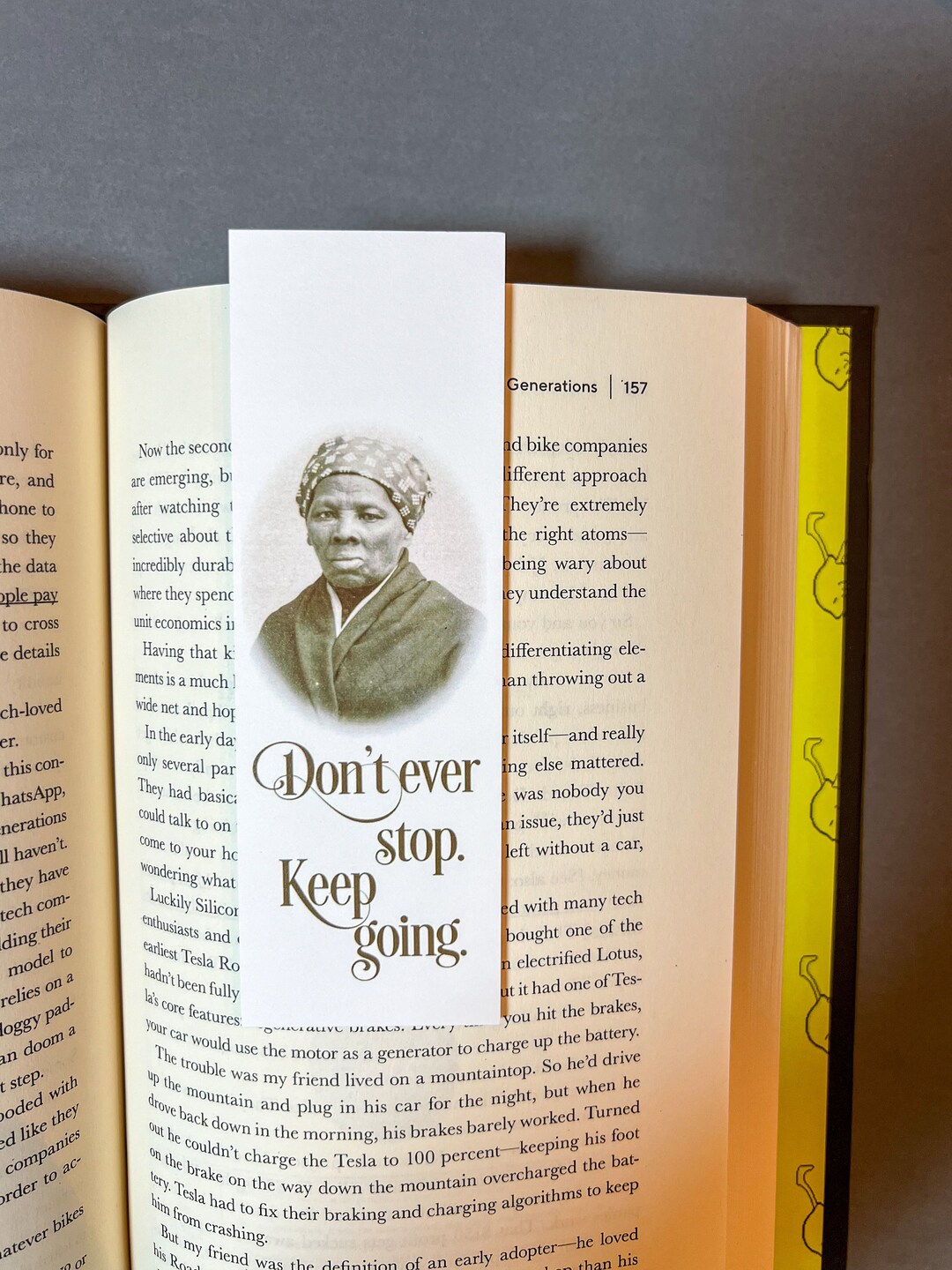 Harriet Tubman Bookmark | Black History | Book Lovers | Gifts for ...