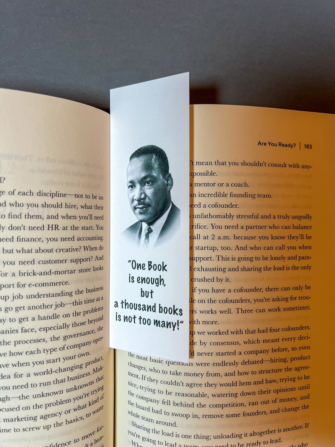 Martin Luther King Jr Bookmark, American History, Black History, Civil ...