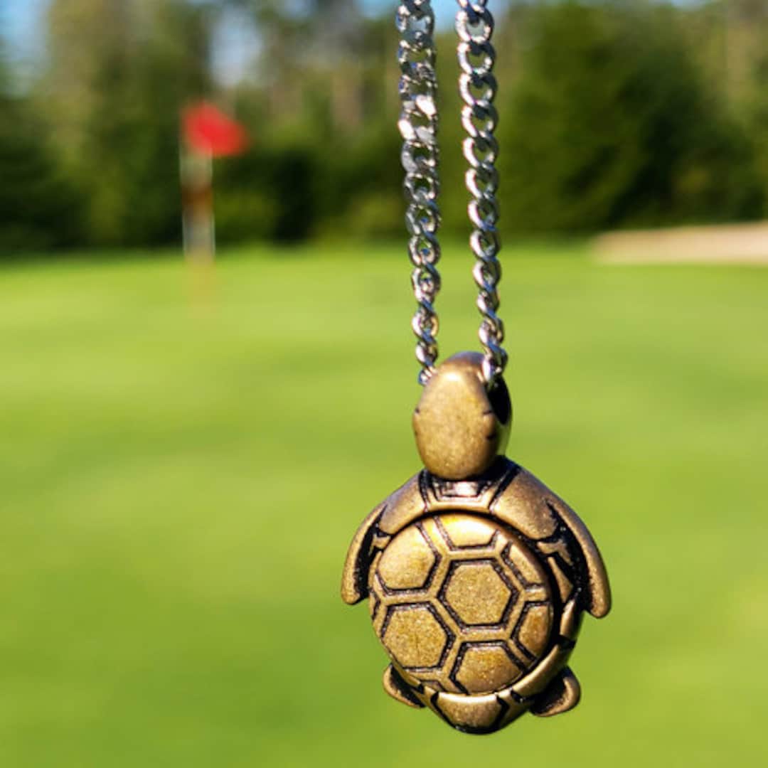 Turtle Marker | the Wearable Golf Ball Marker - Etsy