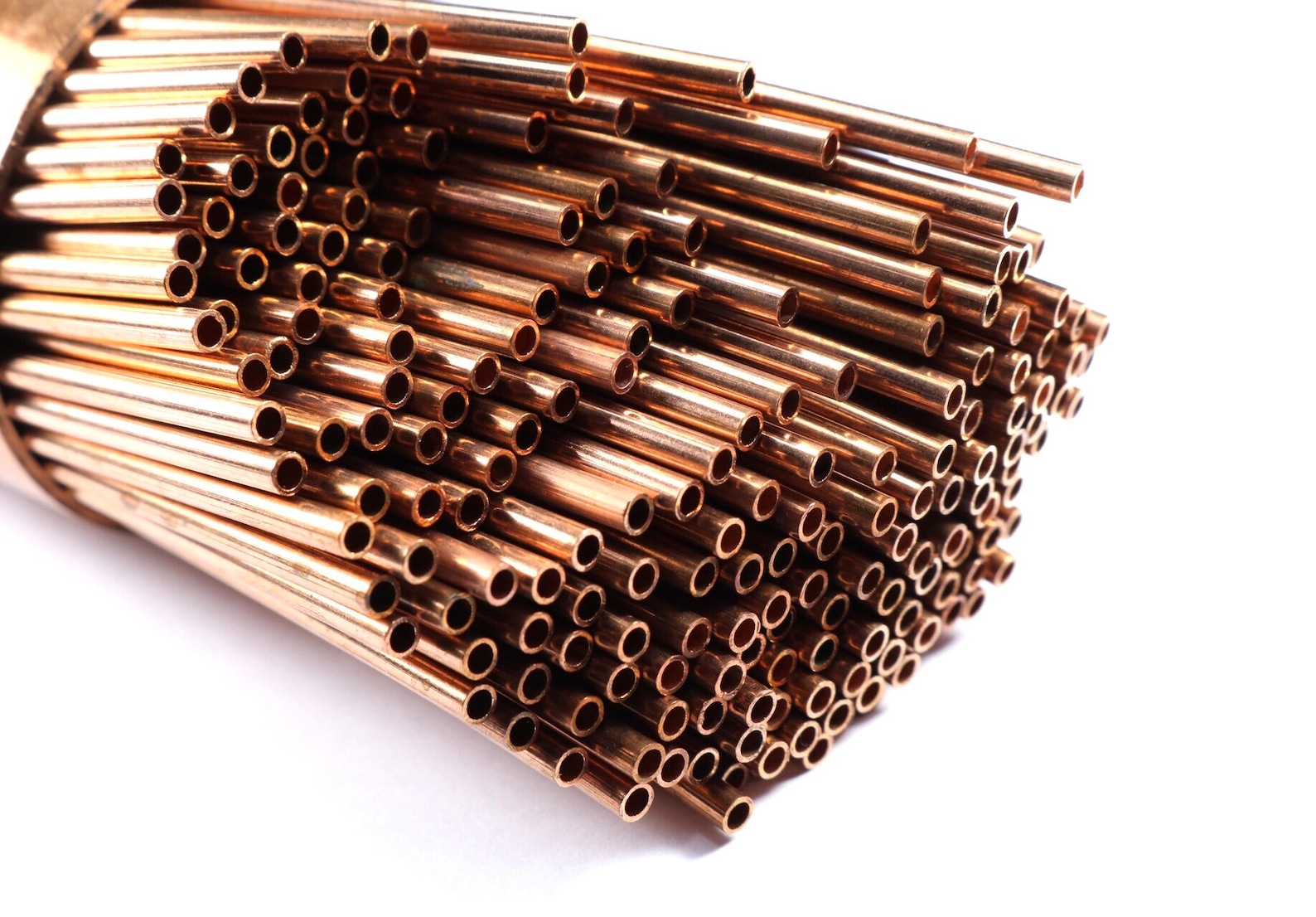 Copper Himmeli Tubes, 20 Pcs 2.5x150mmcopper Spacer Tubes, Jewelry ...