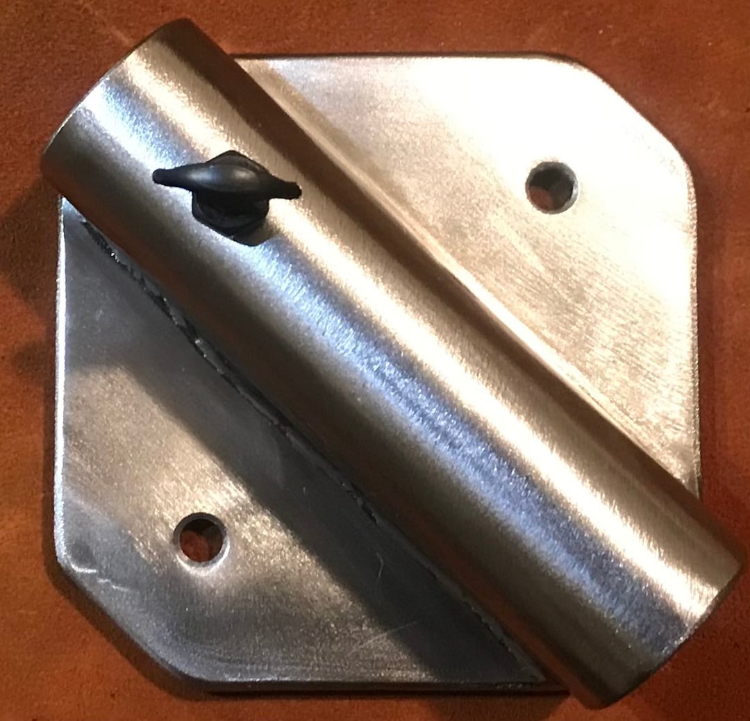 Side Mount Steel Flag Pole Holder 1 - Etsy