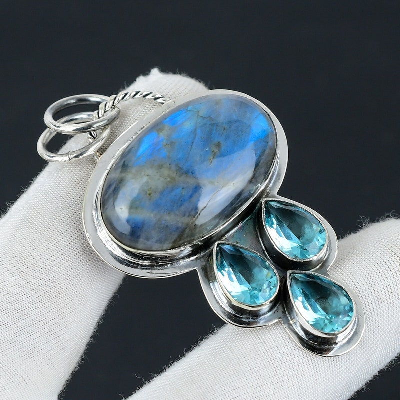Labradorite Jewelry - Etsy