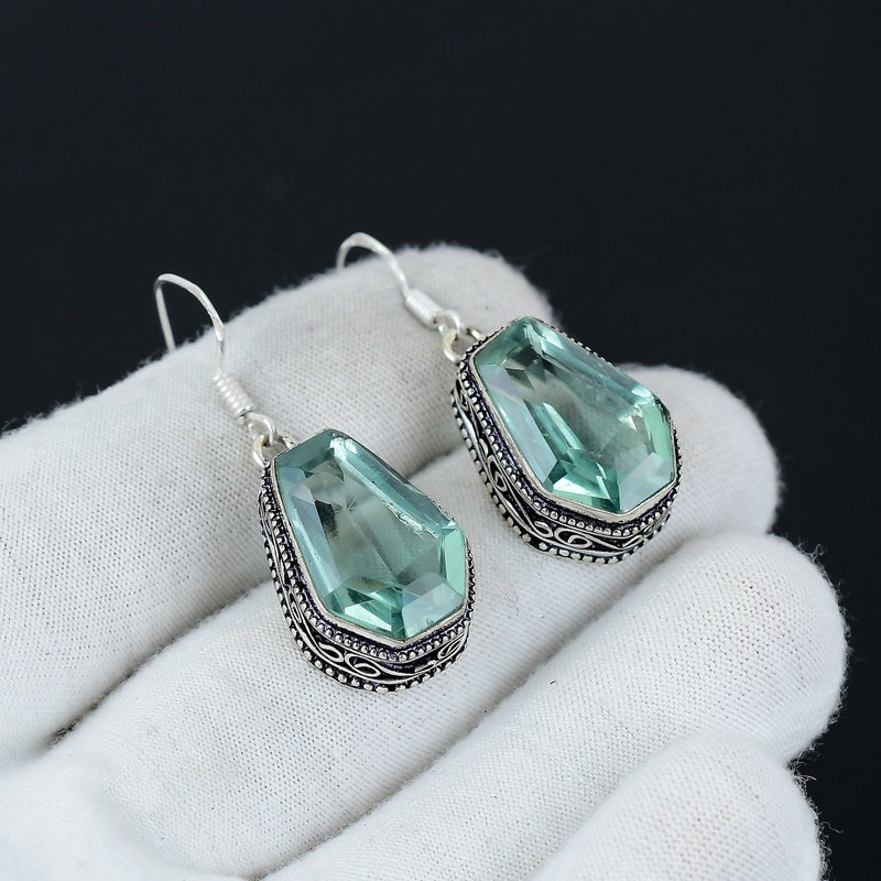 Aquamarine Earring - Etsy