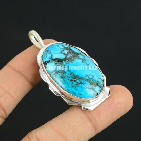 Turquoise Pendant - Etsy