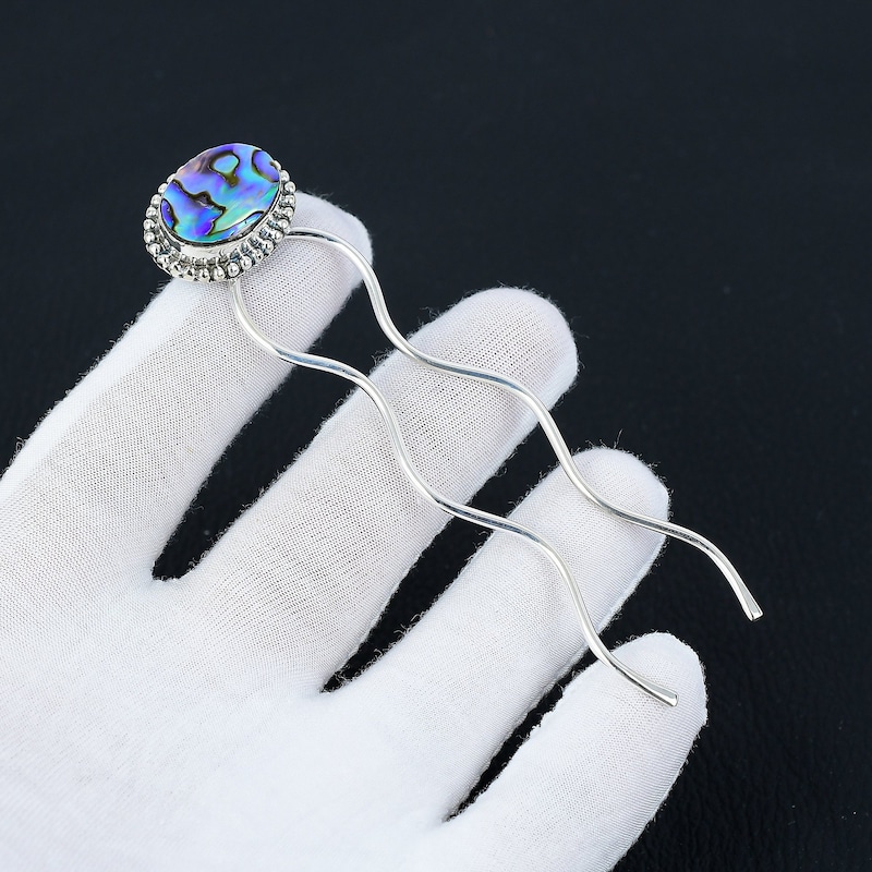 Hair Jewelry Shells Silver - Etsy