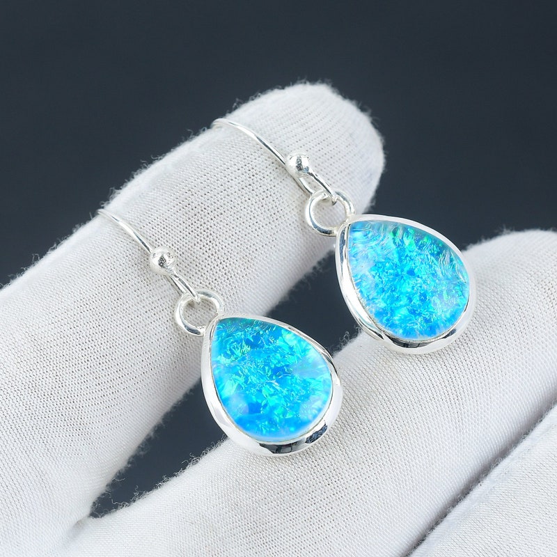 Mexican Silver Blue Opal - Etsy