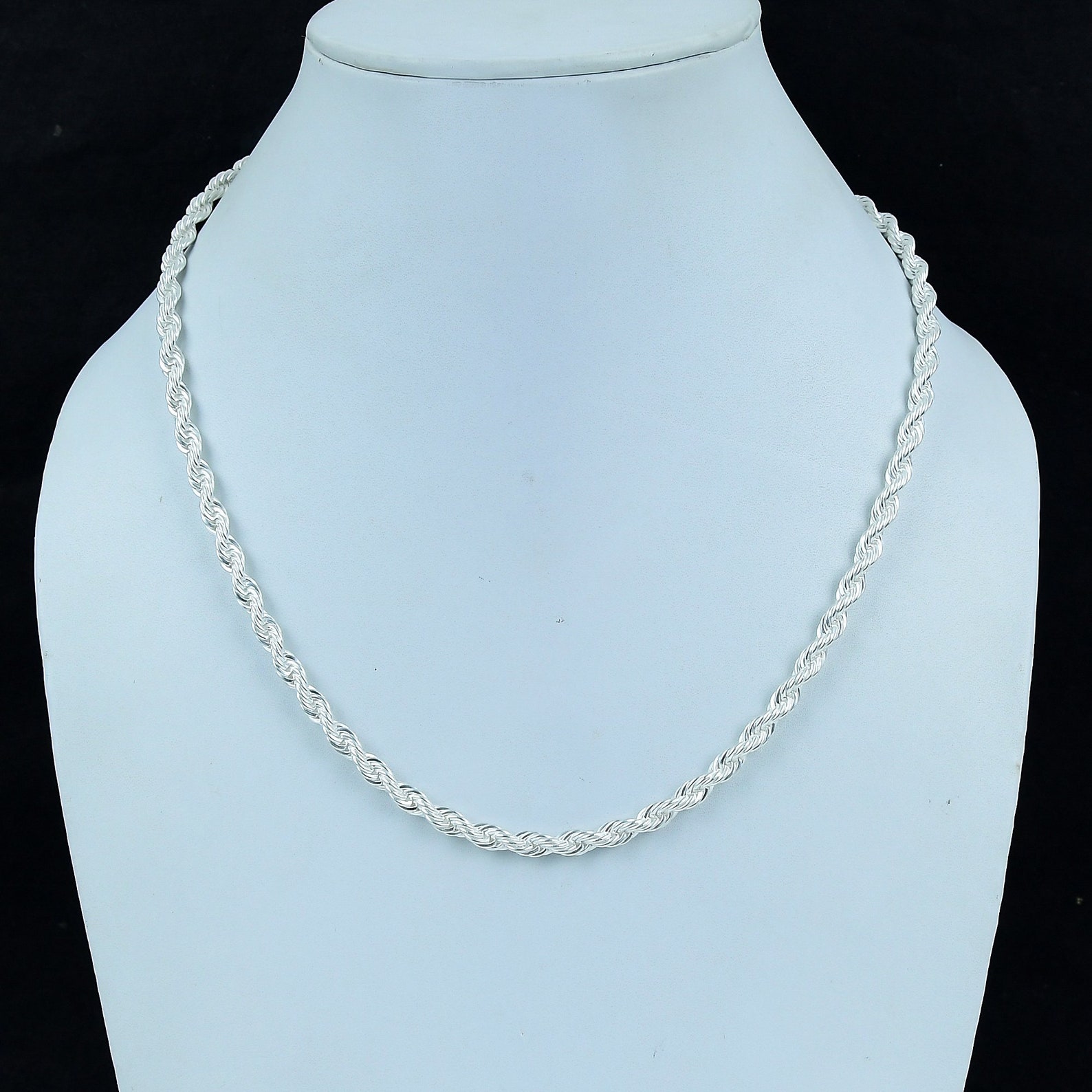 925 Sterling Silver Chain Necklace, Elegant Silver Chain for Women ...