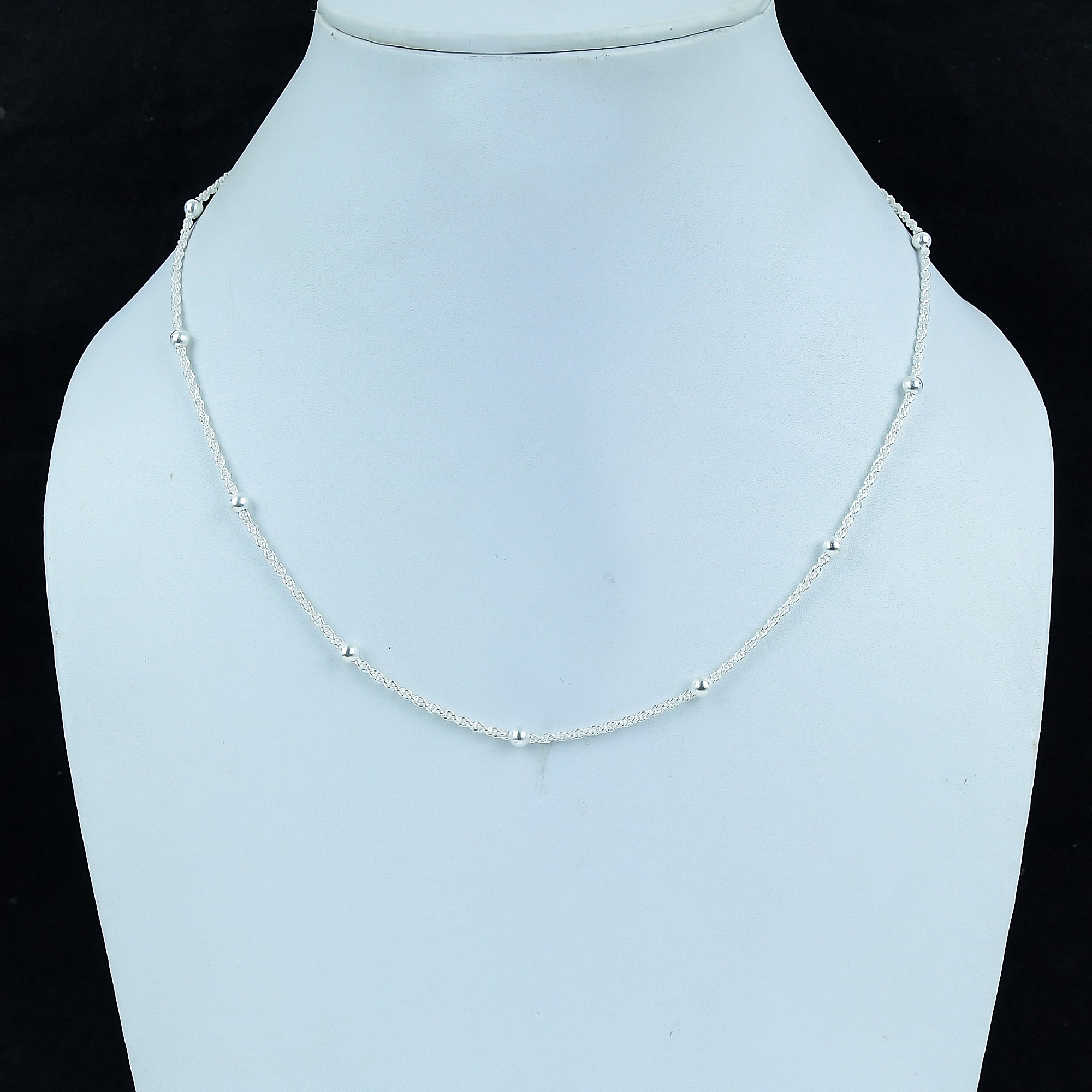 925 Sterling Silver Chain Necklace, Elegant Silver Chain for Women ...