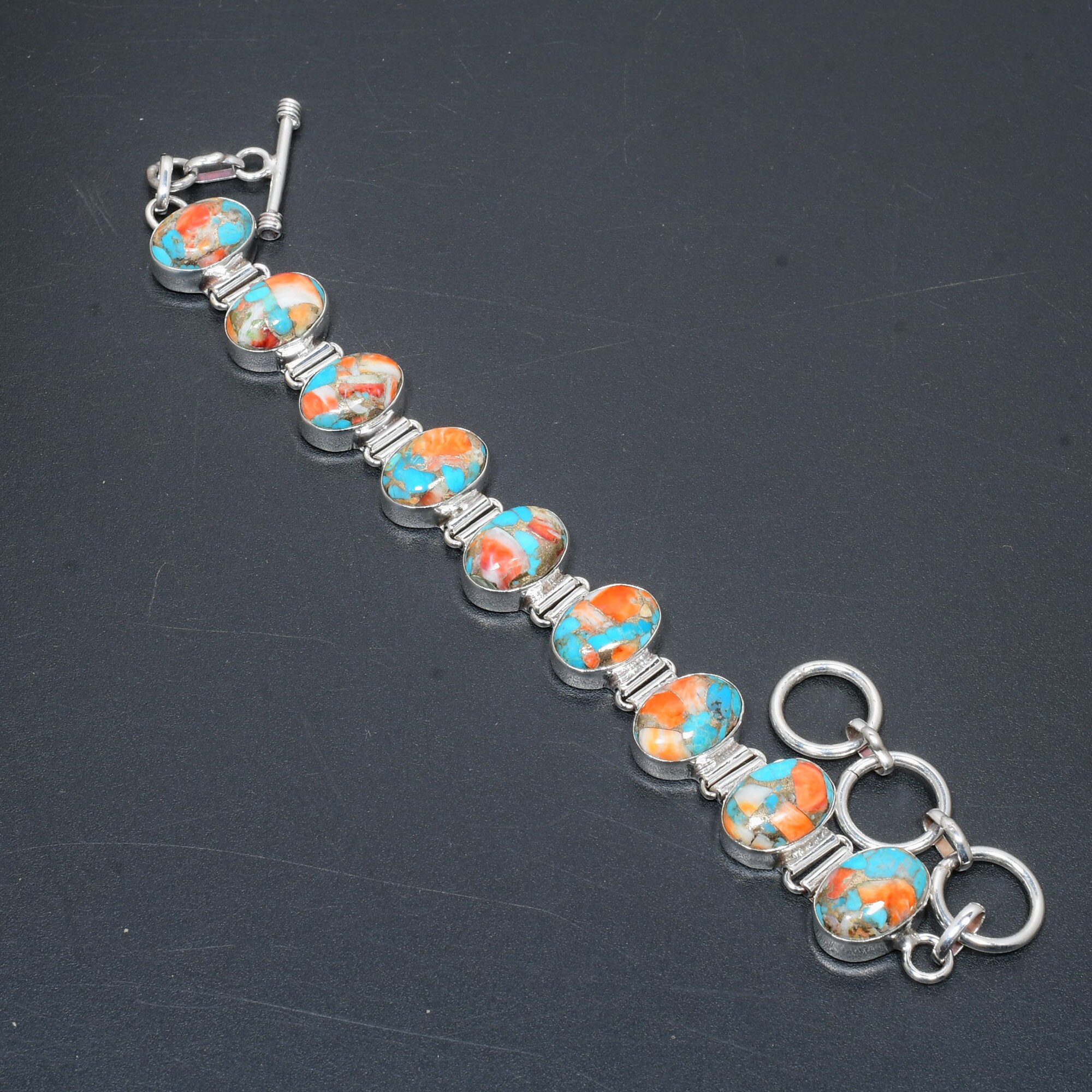 Natural Spiny Oyster Bracelet Natural Bracelet Spiny Oyster - Etsy