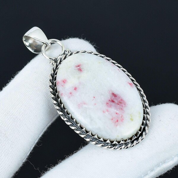Cinnabar Pendant - Etsy