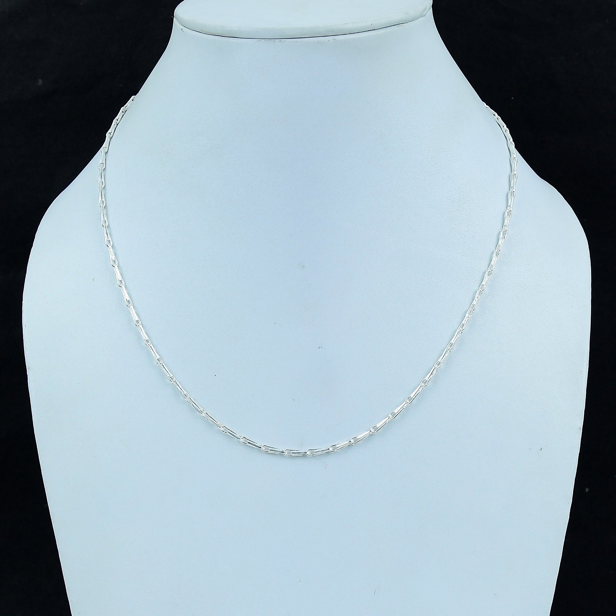 925 Sterling Silver Chain Necklace, Elegant Silver Chain for Women ...