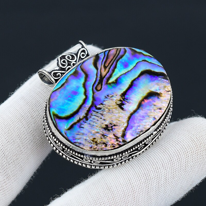 Abalone Necklace - Etsy