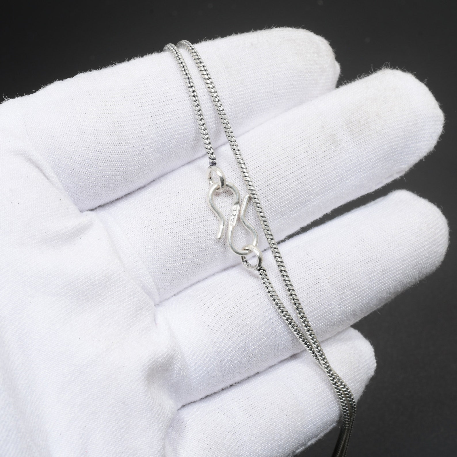 Silver Chain 925 Sterling Silver Chain Chain for Pendants - Etsy