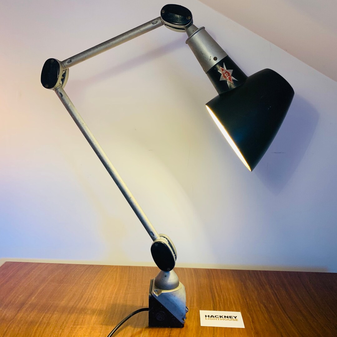 Mid Century EDL Machinist Extending Lamp. - Etsy