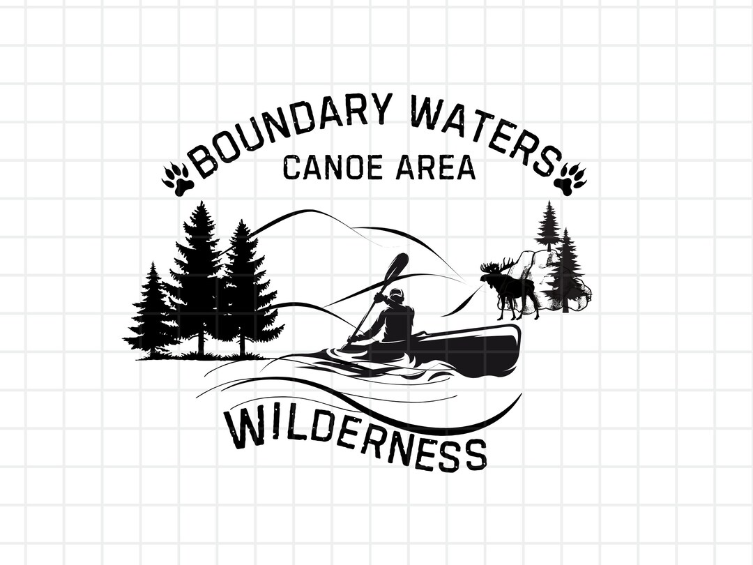 Boundary Waters Canoe Area Wilderness Svg/png- BWCA, Pine Tree, Outdoor ...