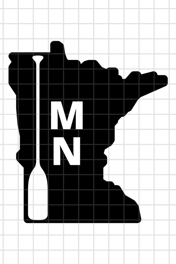Minnesota State Paddle SVG MN Svg Coffee Mug Svg Sticker | Etsy