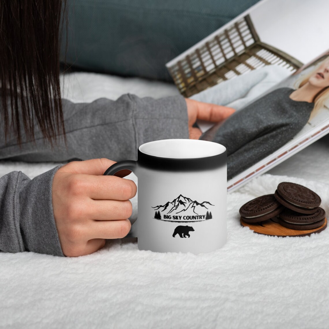 Big Sky Country Montana SVG Outdoor Svg, MT Svg, Coffee Mug Svg ...