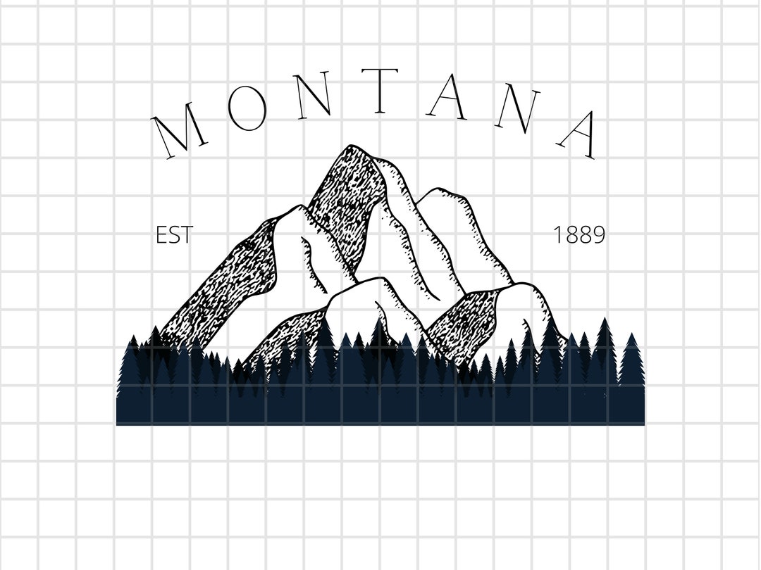 406 Montana Mountain SVG Outdoor, MT Svg, Coffee Mug, Sticker Png, T ...