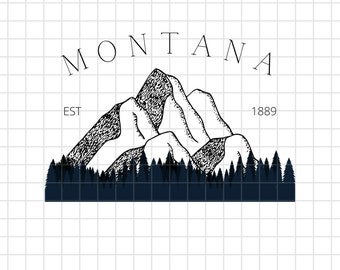 406 Montana Svg - Etsy