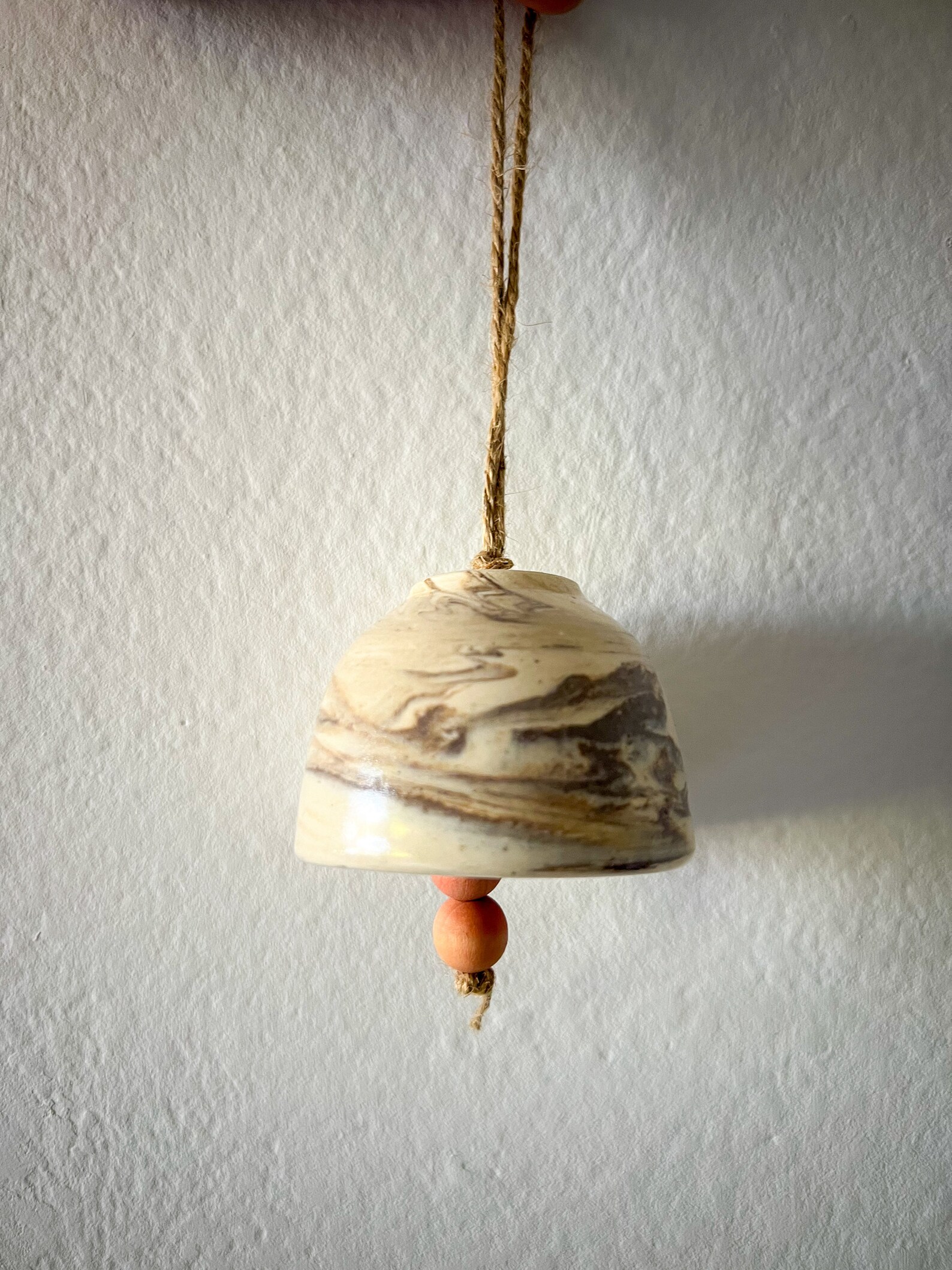 Ceramic, Marbled Bells/ Chimes - Etsy
