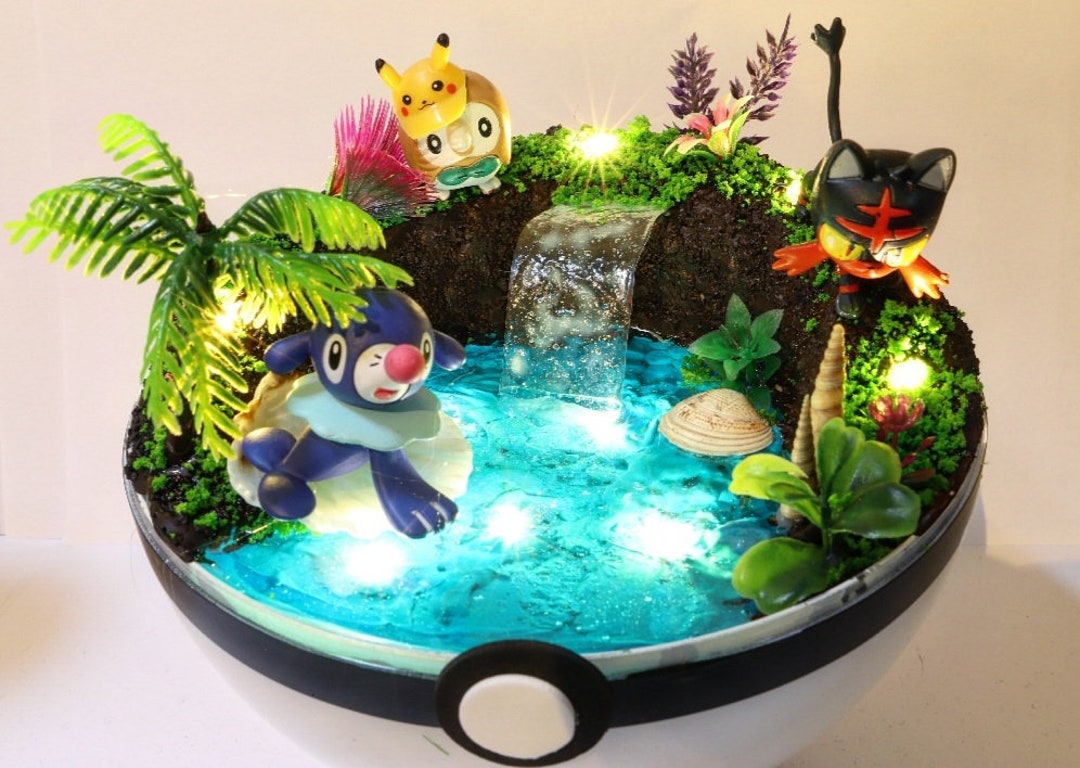 Handcrafted Pokemon Terrarium - Etsy