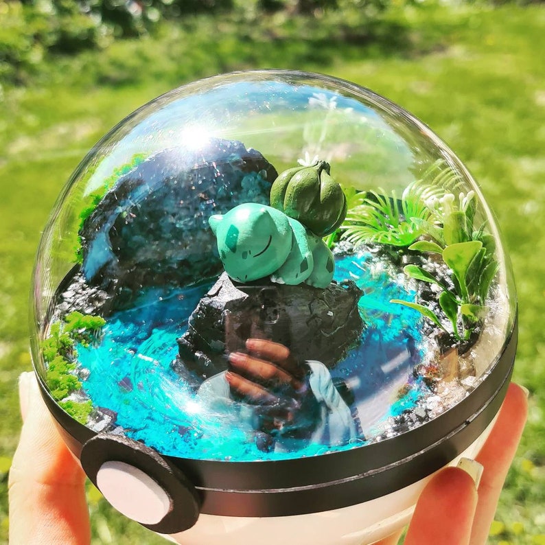 Handcrafted Pokemon Terrarium - Etsy UK
