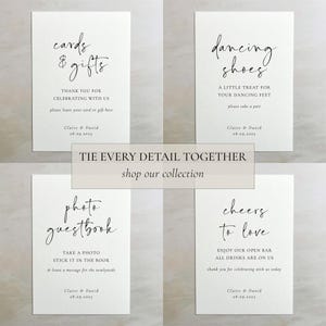 Ladies Bathroom Help Yourself Wedding Reception Sign, Toiletries and ...