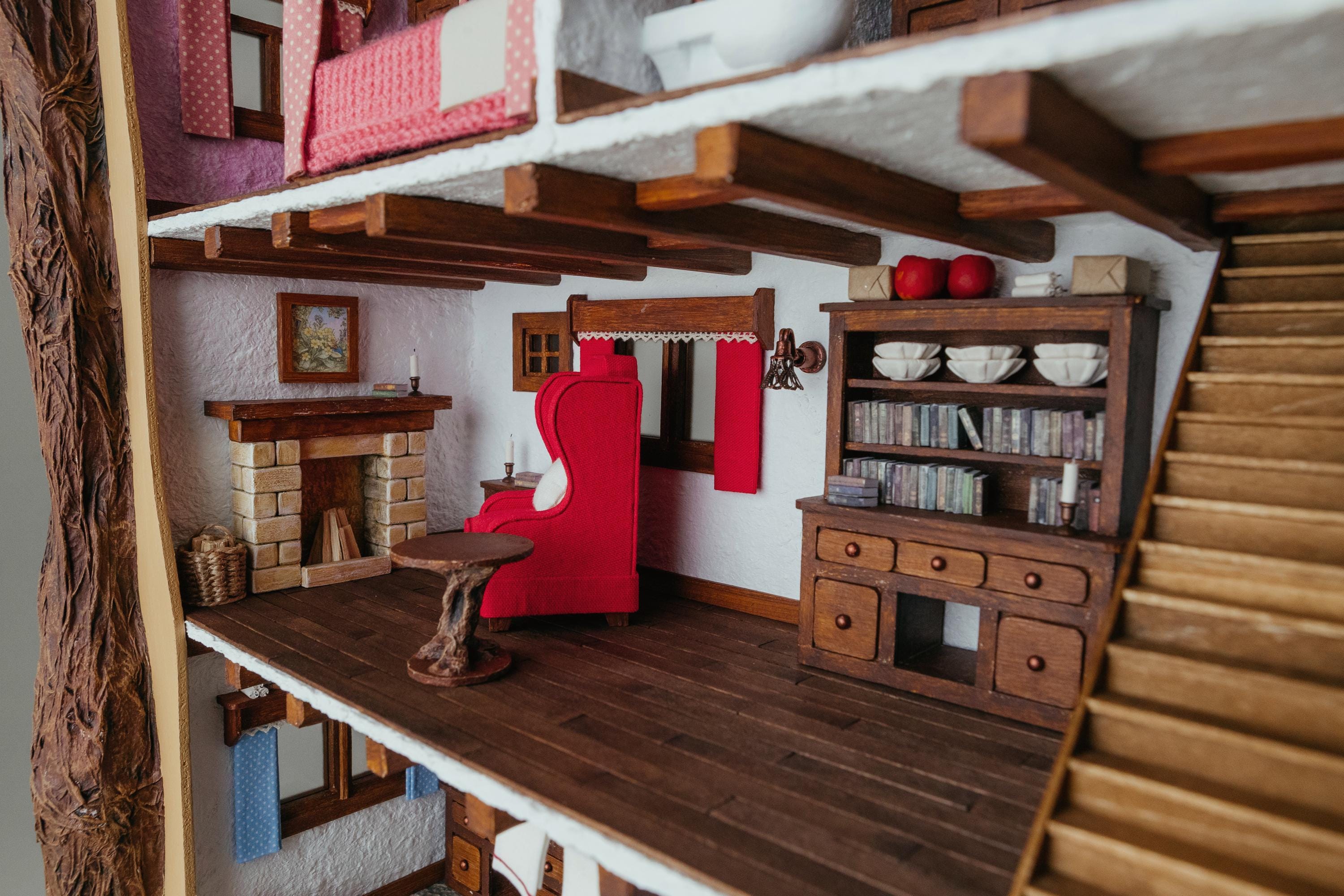 Brambly Hedge Mouse House With Illumination. MADE TO ORDER. Fully ...