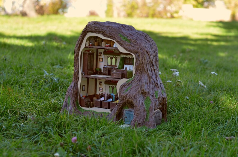 Brambly Hedge Poppy's House With Illumination. READY TO SHIP. Height 54 ...