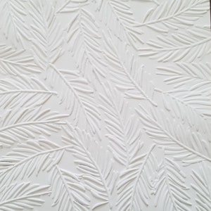 10 Embossed Leaf Background Cardstock, Journal Embossed Paper, Heart ...